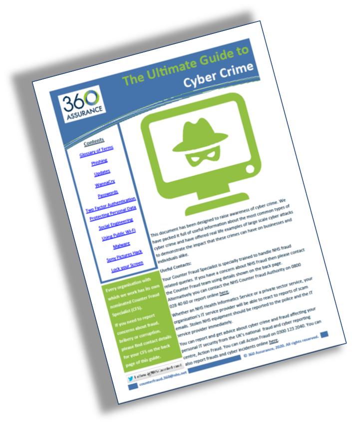 Ultimate Guide to Cyber Crime – Welcome to 360 Assurance Ultimate Guide to Cyber Crime – Welcome to 360 Assurance